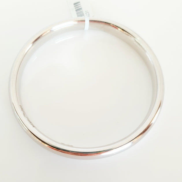 Sterling silver half round bangles – West Wyalong Jewellers
